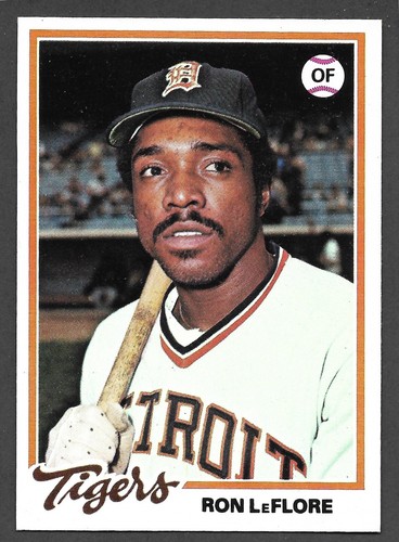 1978 TOPPS #480 Ron LeFlore DETROIT TIGERS NM-MINT A | eBay