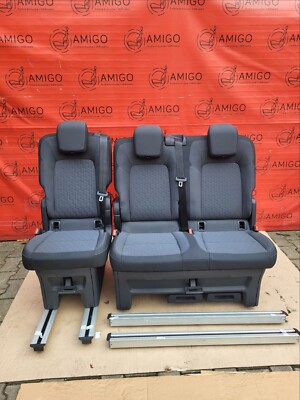 NEW Ford Transit Custom V710 2024-25 Seat 2+1 bench rear seats single ...