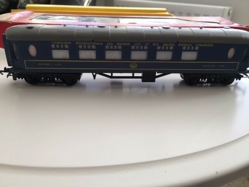 Triang Railways R625 Blue Continental Wagon - Lits Sleeping Car Boxed ...