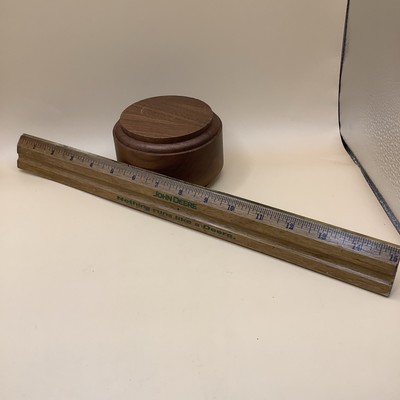 Vintage John Deere 15” Wood Ruler Moline IL | eBay