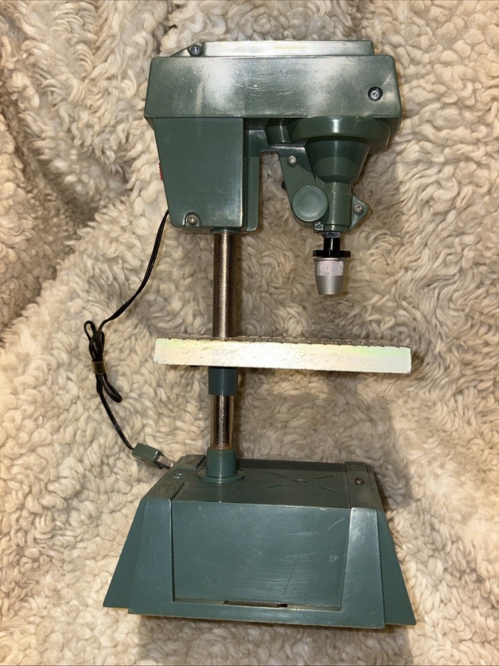 Vintage Ideal Toys Power Mite Miniature Drill Press, Parts Only | eBay