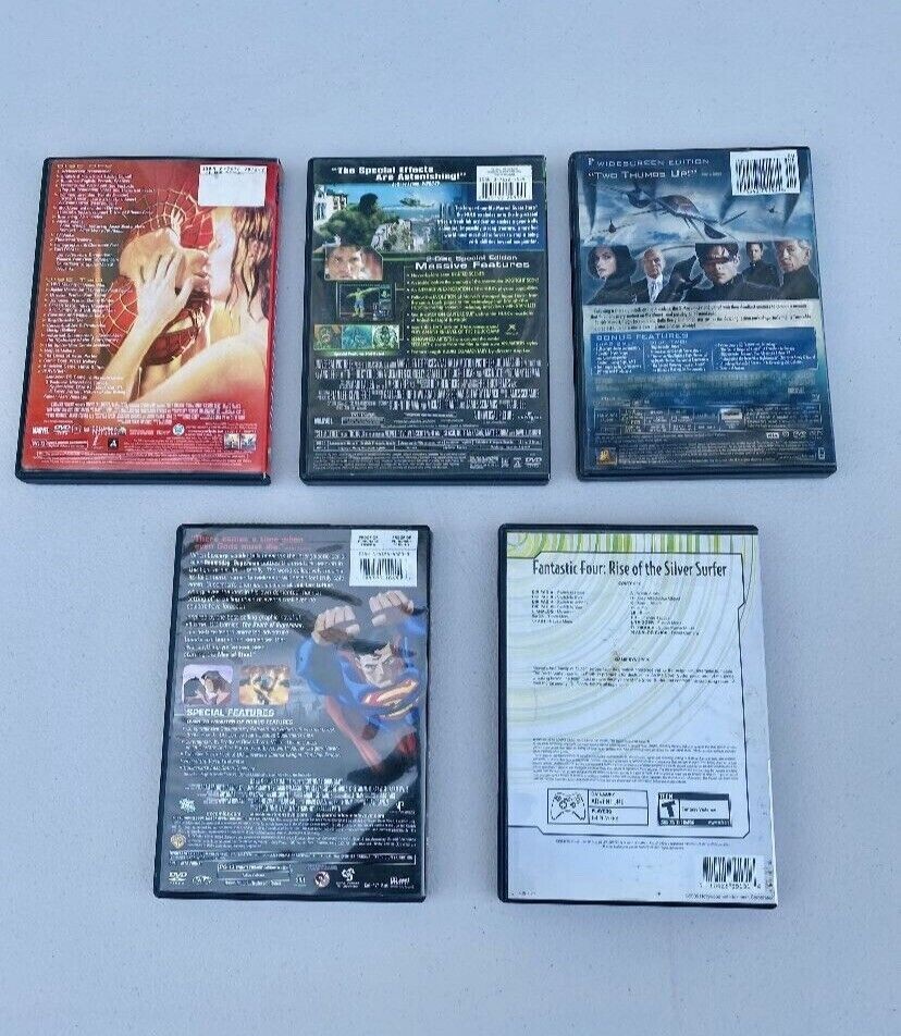 Spider-Man Hulk X-men Superhero DVDs | eBay