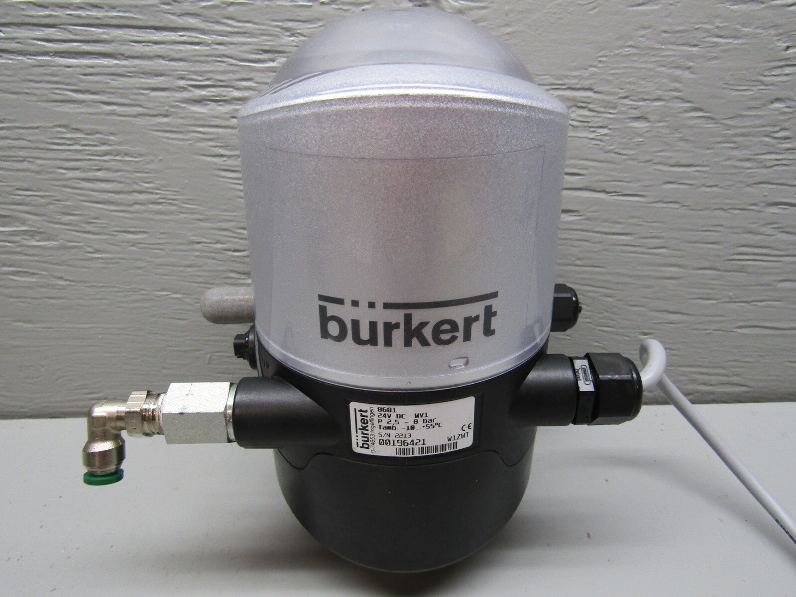 Burkert Type 8681 Control Head 196421 | eBay