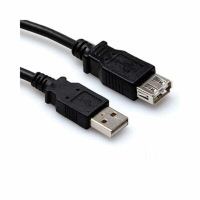 Hosa USB-205AF Type A to Type A High Speed USB Extension Cable 5 feet ...