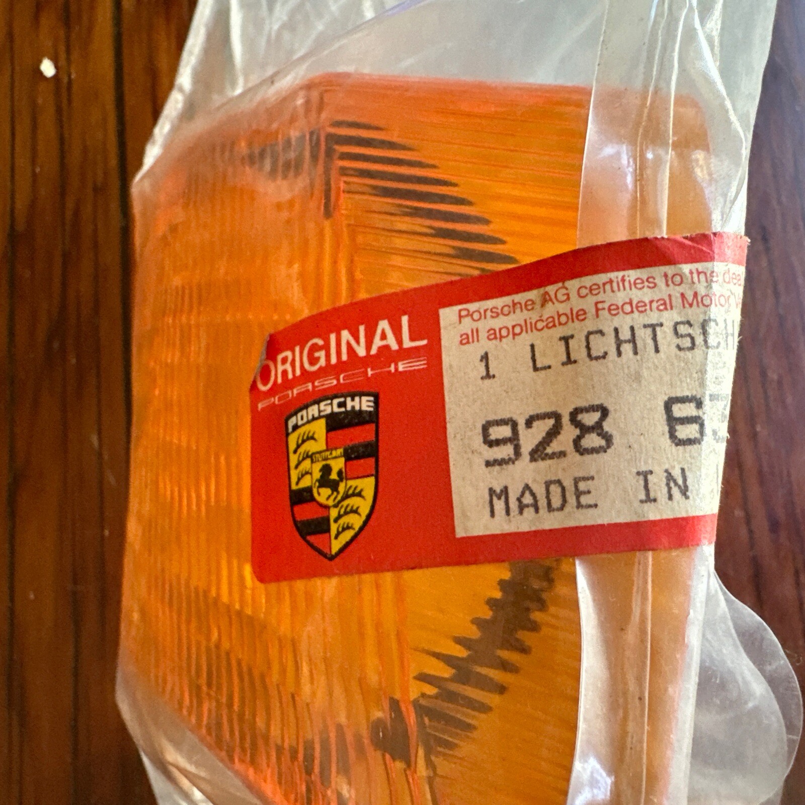 Genuine original Porsche BOSCH 928 front turn signal indicator Left ...