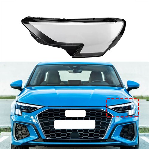 Front Headlight Lens Cover Housing Shell Glue Left For Audi A3 2021 ...