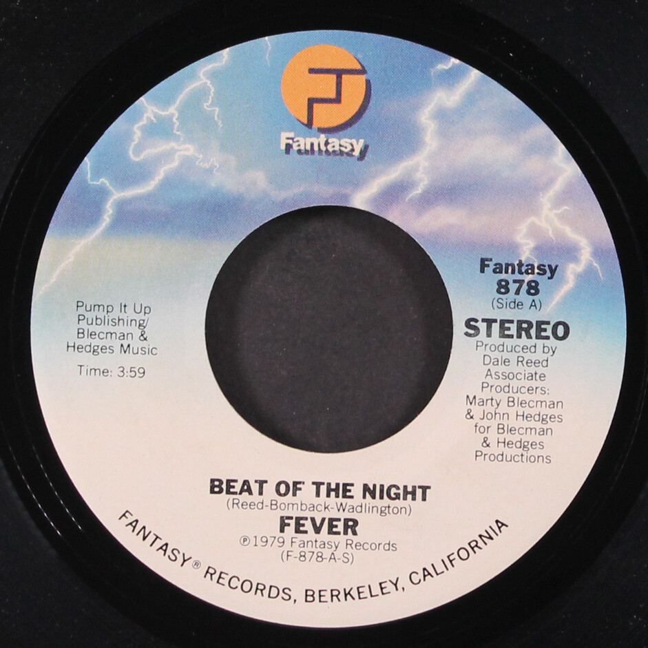 FEVER: beat of the night / pump it up FANTASY 7" Single 45 RPM | eBay