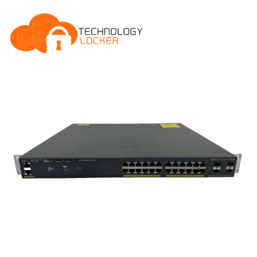 Cisco WS-C2960XR-24TS-I V06 Catalyst 2960-XR 24 PoE+ Switch Mount Rack ...