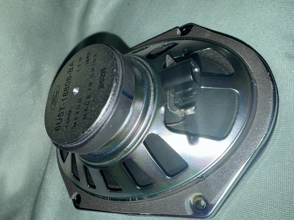 Genuine Ford OEM Factory Speaker 6U5T-18808-BA 25w Watt 4ohm 5x7 6x8 ...