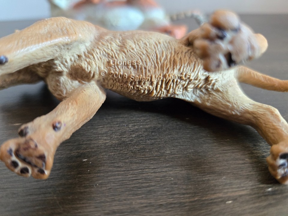 Safari Ltd. Toy Tiger 1998, Lioness 2008, Lion 2010 Lot of 3 | eBay