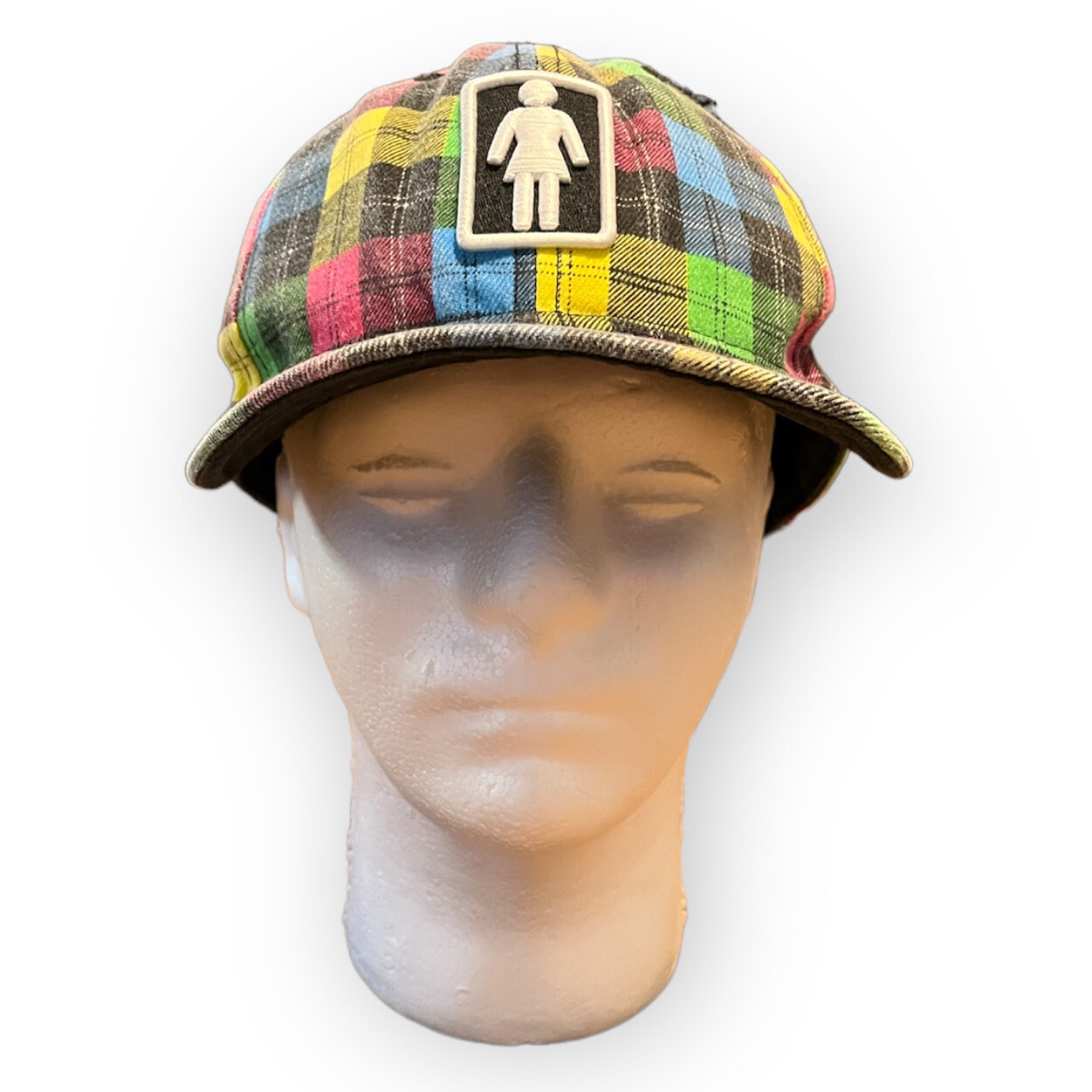 ‘47 Brand “Girl” Plaid Fitted Cap - Gem