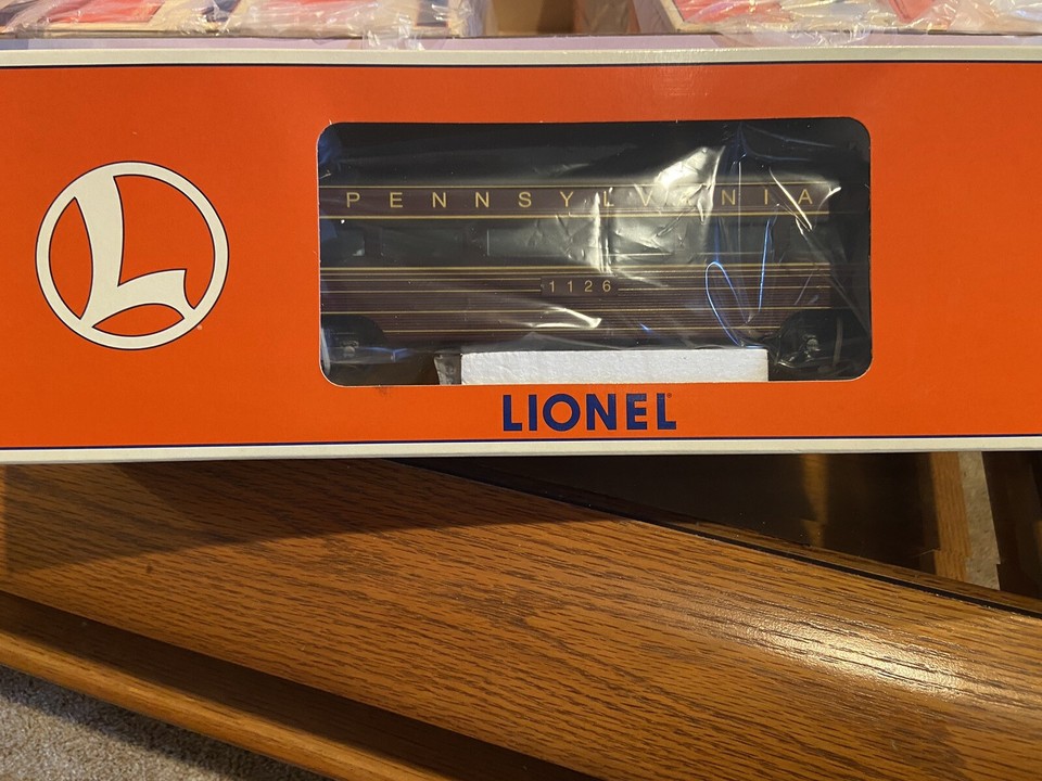 LIONEL 15340 SOUTHWIND PENNA. 6 CAR ALUMINUM PASSENGER SET. MINT. FREE ...