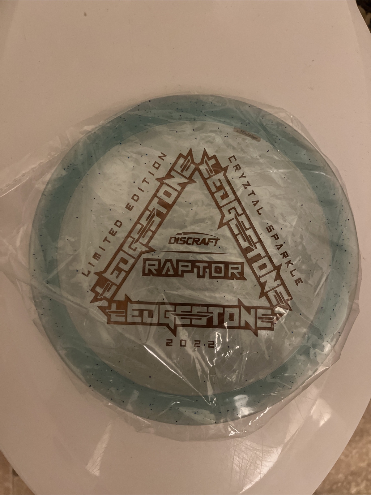 Discraft Cryztal Sparkle Raptor Ledgestone 2022 Disc Golf Driver 173 ...