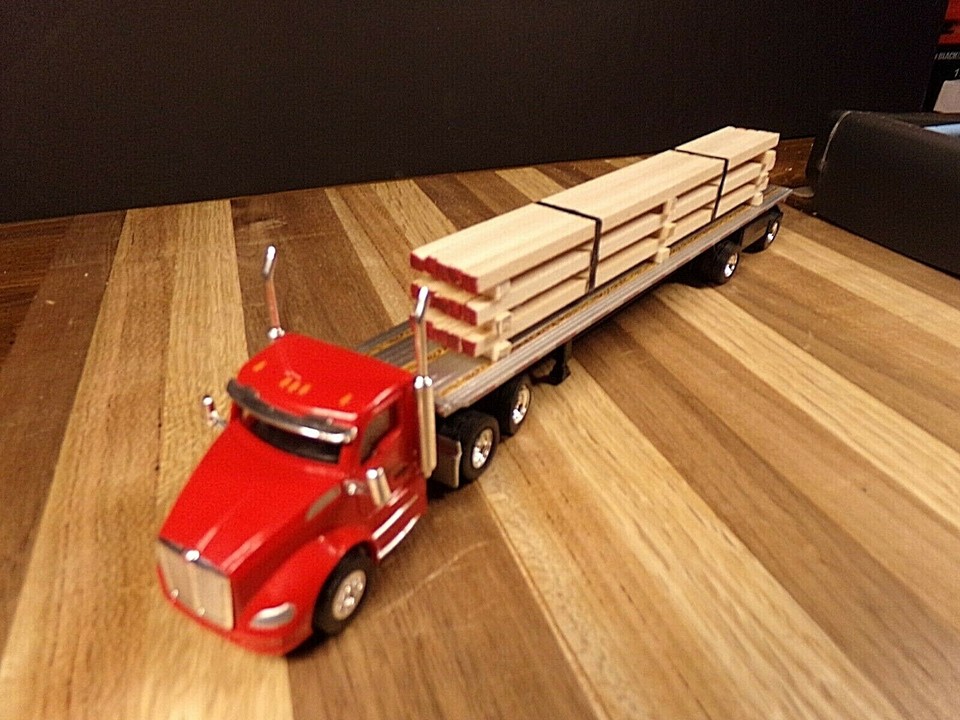 HO scale-gauge handmade payload for tractor trailer flatbeds/flatcars ...