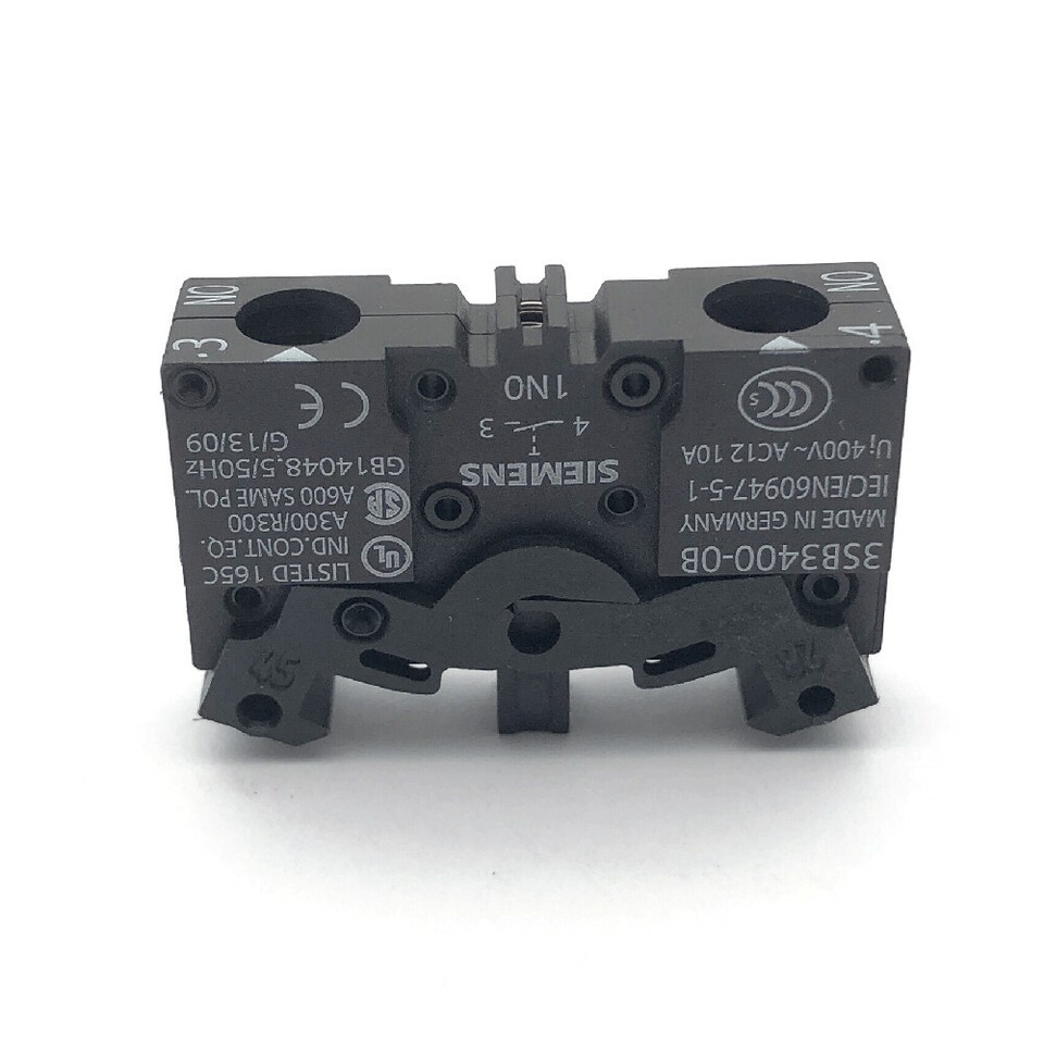 1Pc Siemens 3SB3400-0B Contact Block new | eBay