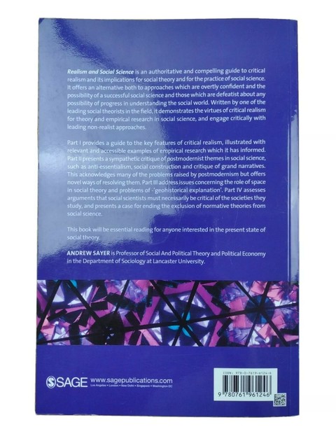 Realism and Social Science by Andrew Sayer (2000, Trade Paperback) for sale online | eBay