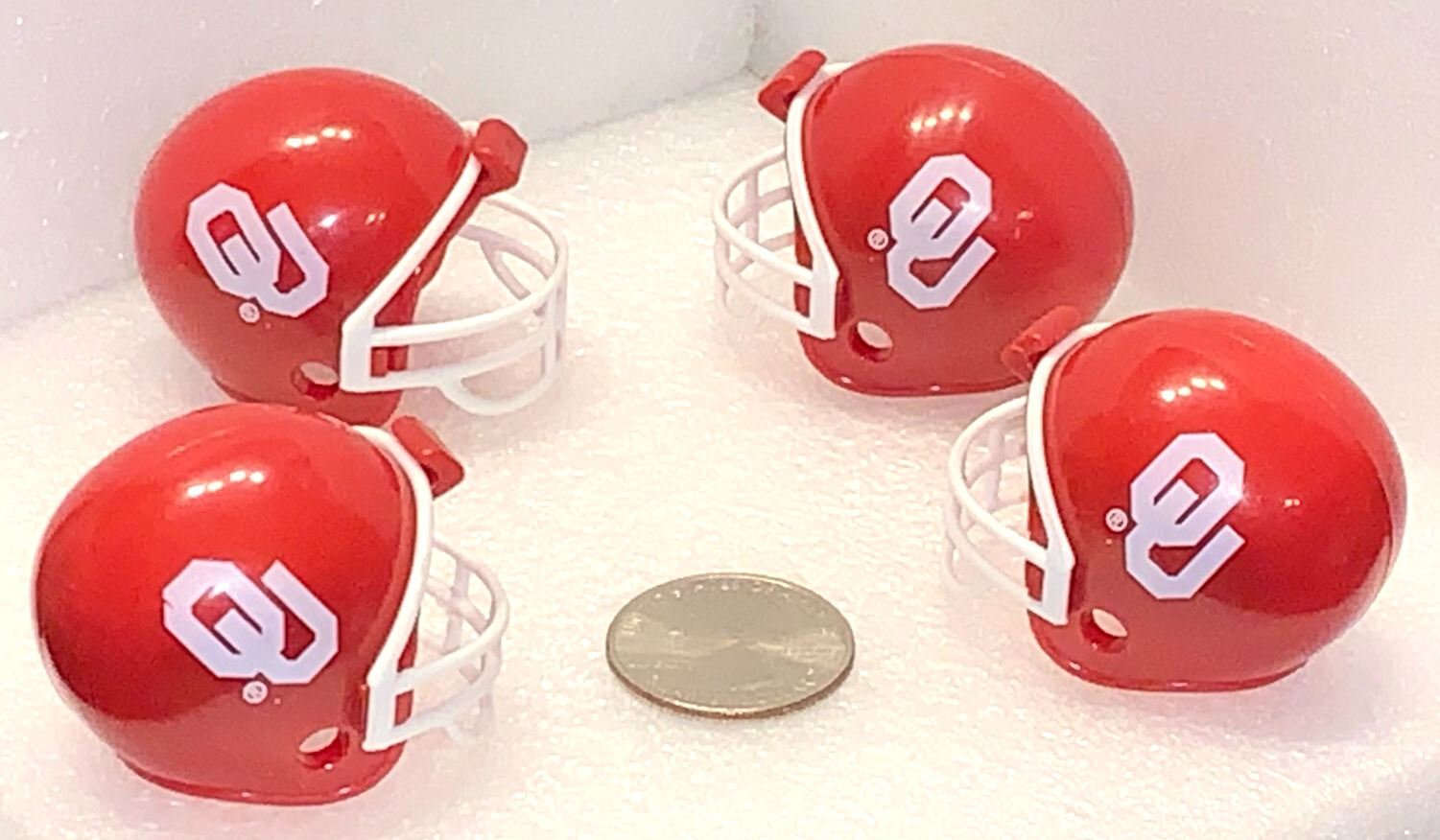 Lot of 4 Oklahoma Sooners Vintage 1990s Mini Football Gumball Helmets ...