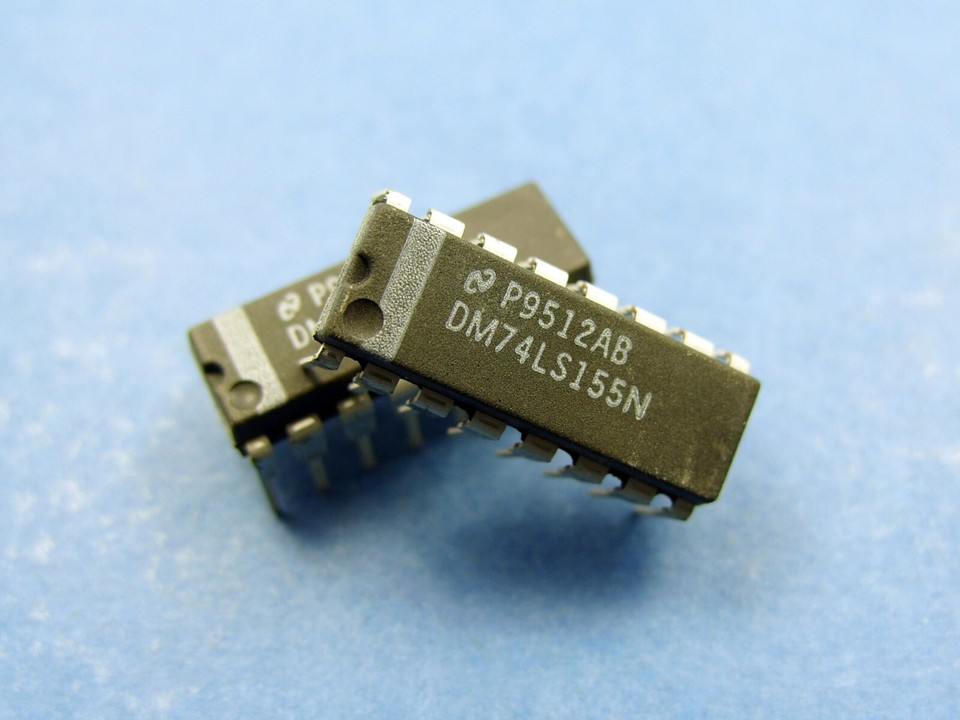 74LS155 [5pcs] Dual 2 To 4-Line Decoder/Demultiplexer; DM74LS155 IC NSC ...