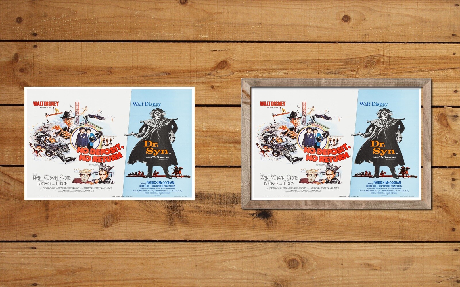 DISNEY DOUBLE FEATURE #4 - 11"X17 OR 12"X18" BUY ANY 2 GET ANY 1 FREE ...