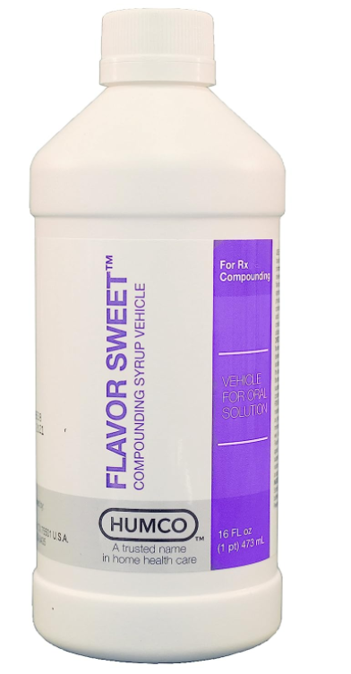 (2PK) Humco Flavor Sweet Compounding Syrup Vehicle, Cherry 16 Fl Oz ...