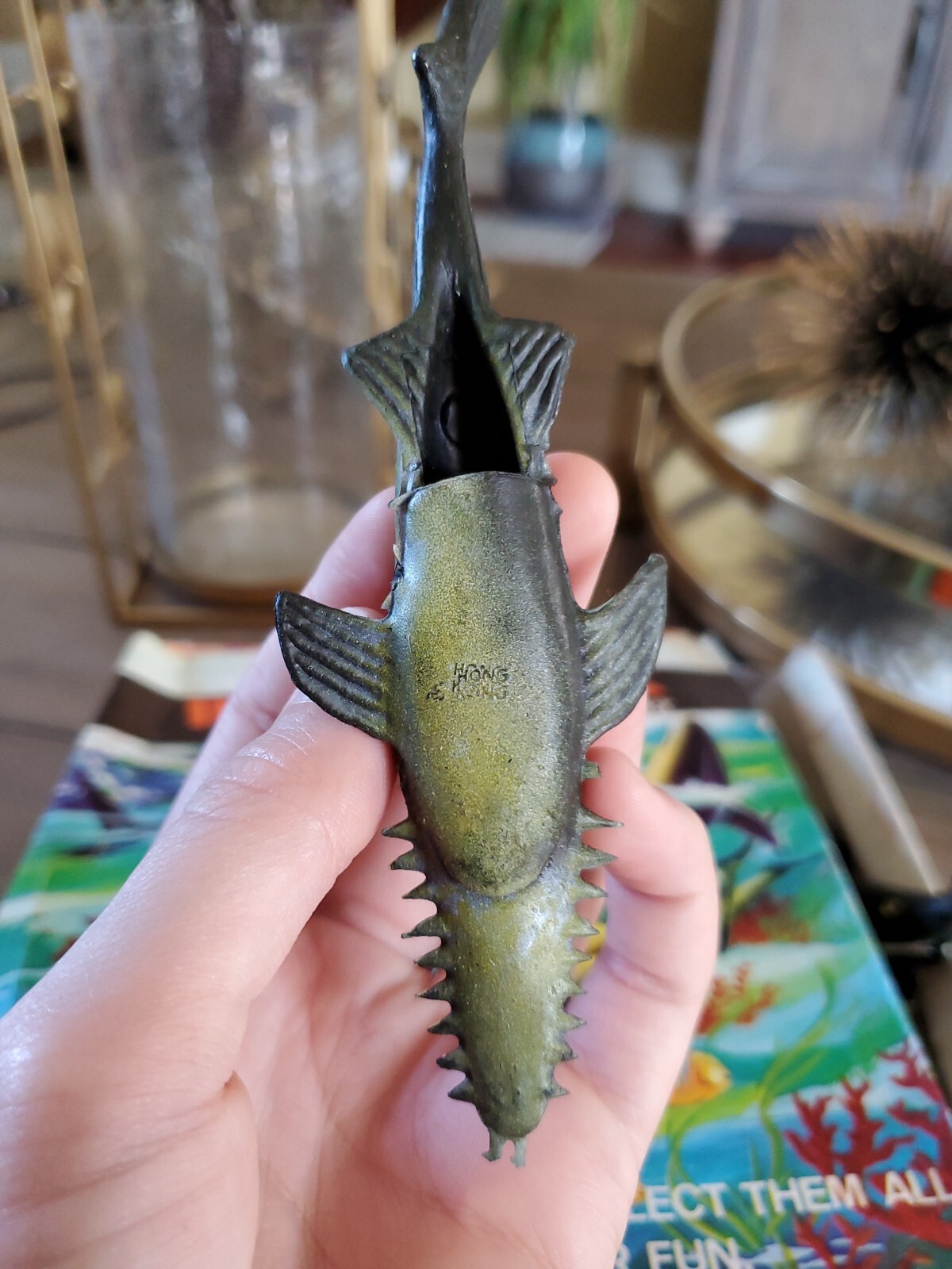 Vintage Rubber Sawtooth Shark 1970s Jiggler Oily Uglies Hong Kong | eBay