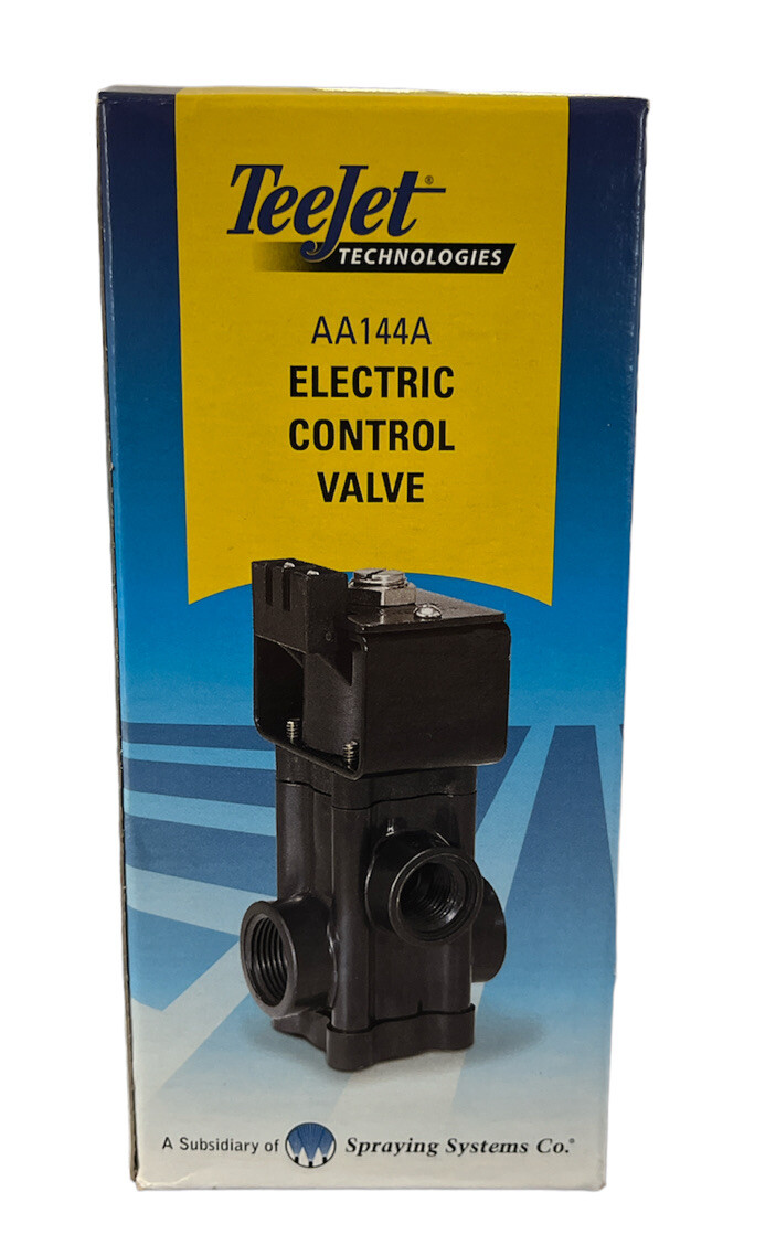AA144A-1 TeeJet 3/4" X 1/2" Solenoid DirectoValve, 12 V, EDPM, 10 GPM ...