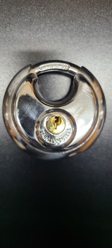 Public Storage Lock - Heavy Duty Stainless Steel Disc Lock With 2 Keys ...