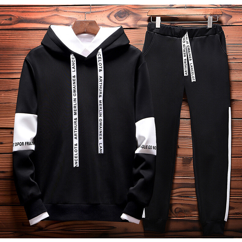 Tracksuit Sport Suit Hoodie Sweater Jogging Sweatshirt Pullover Jacket ...