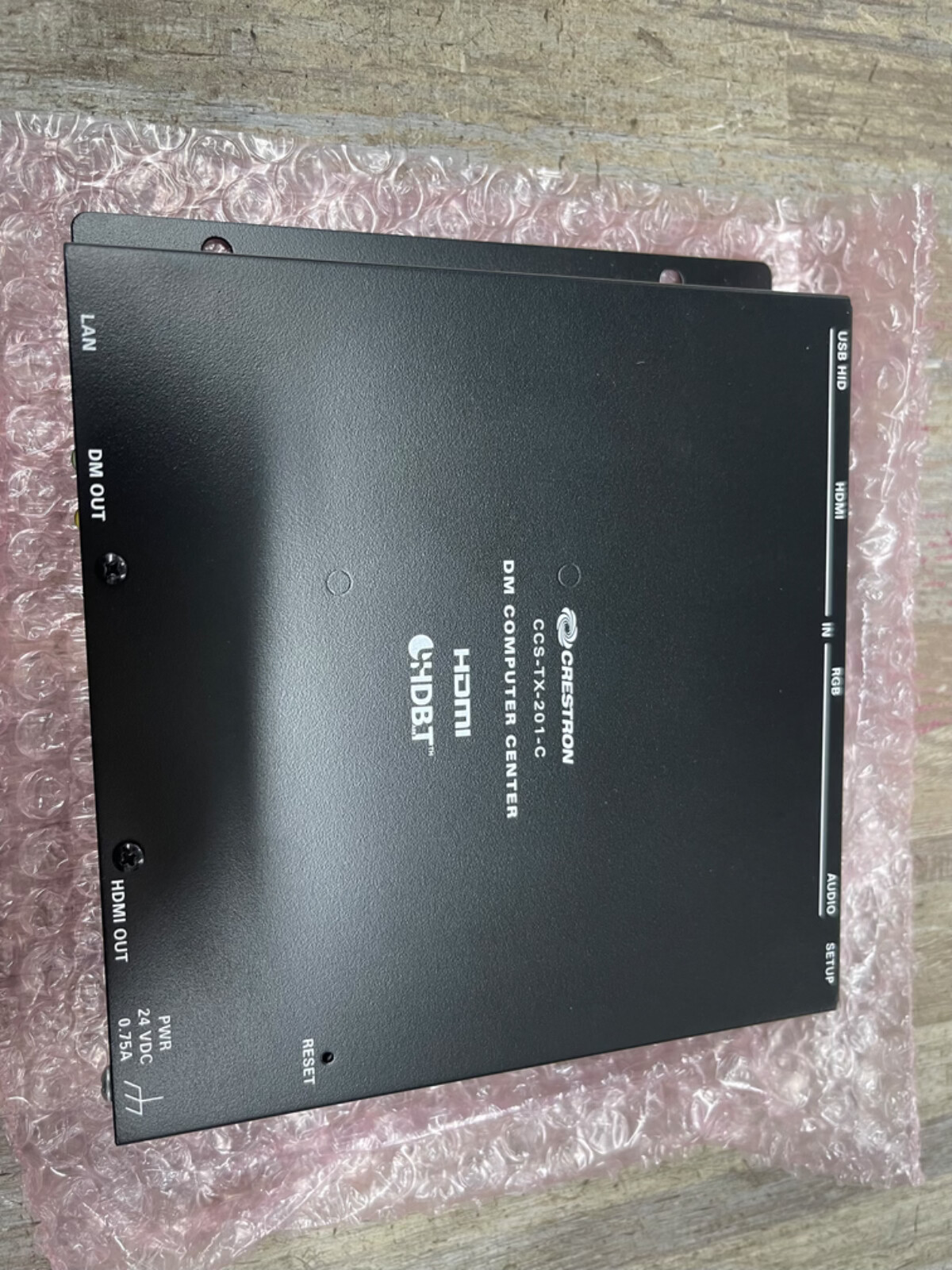 Crestron DM-TX-201-C DigitalMedia Transmitter - Black for sale online ...