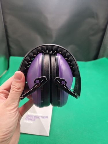 SHOOTING EARMUFFS Purple Power BRAND NEW 20dB NNR 26dB SNR (B) | eBay