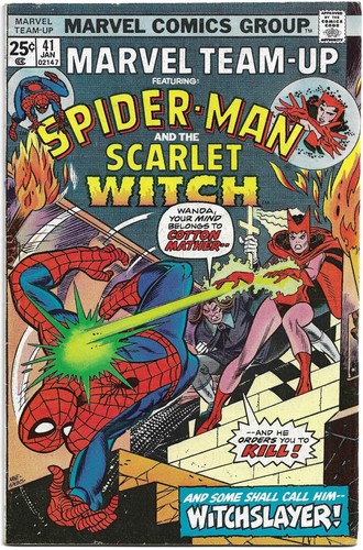 Marvel Team-Up #41 BRONZE AGE COMIC BOOK Spider-Man & Scarlet Witch ...