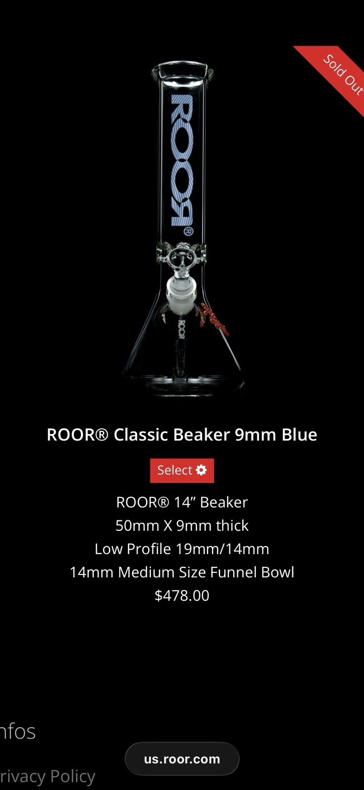 Roor Bong (Blue) | eBay