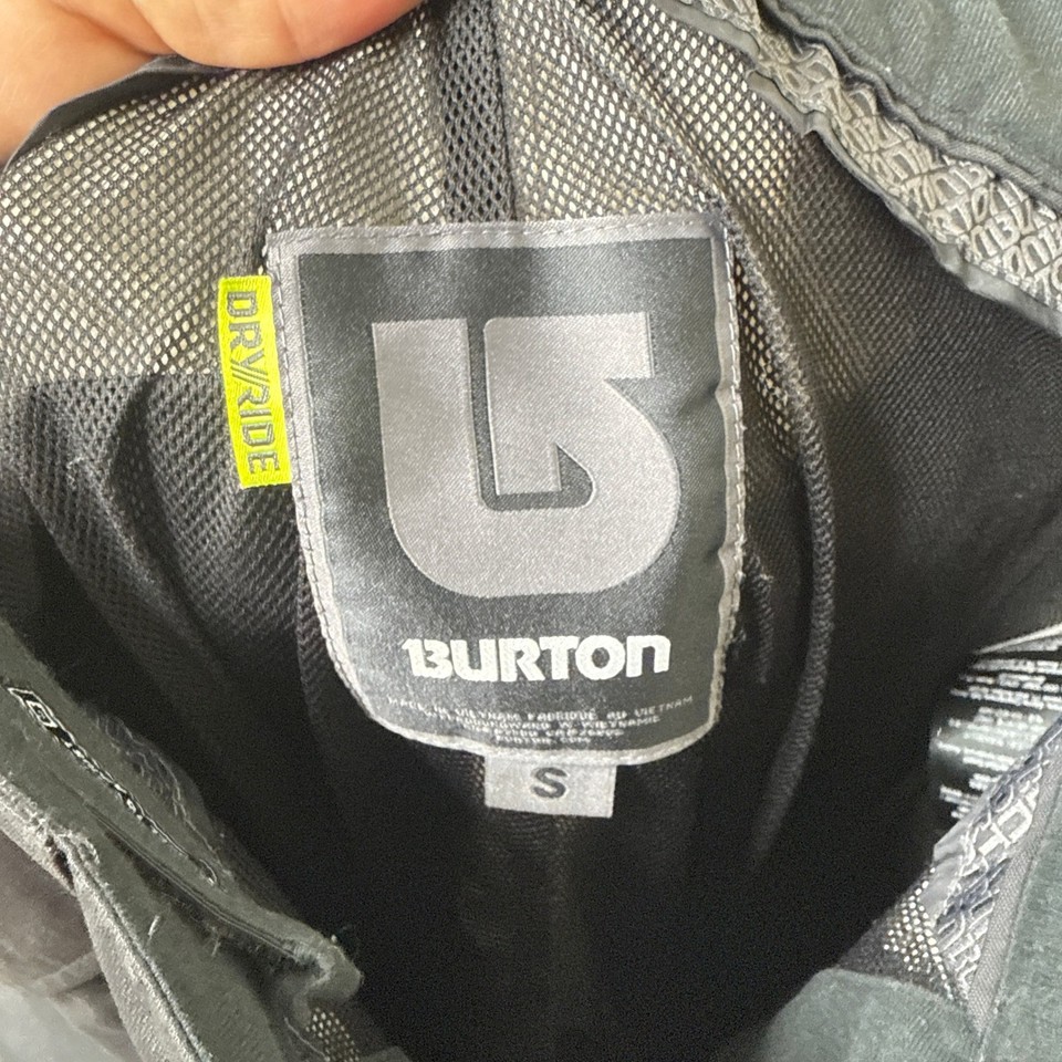 Burton DryRide Men's Snow Pants Black Insulated Skiing Snowboarding ...