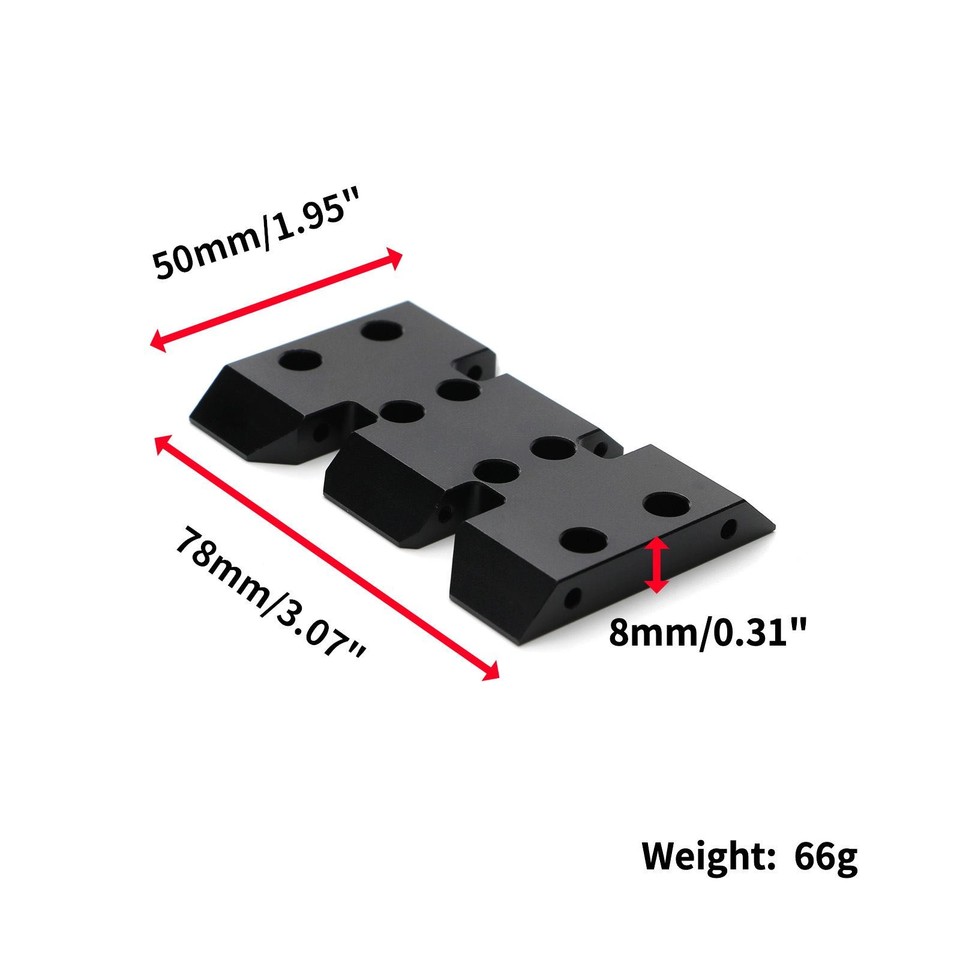 Metal Wave Box Bottom Plate Kit For Axial SCX10 1/10 RC Car Accessories ...