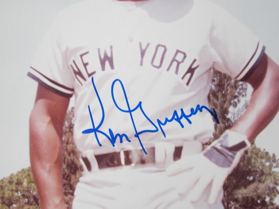 KEN GRIFFEY SR AUTOGRAPH / Signed 8 X 10 PHOTO NEW YORK YANKEES | eBay