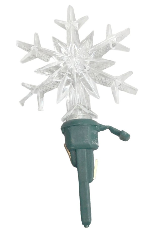 Lot/10 Christmas Snowflake Push-in Replacement LED Bulbs | eBay