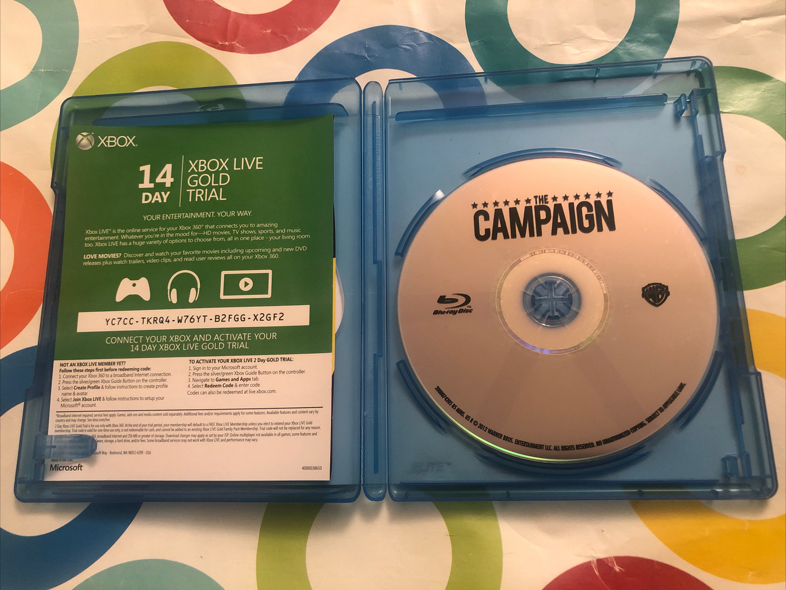 $3 Blu-ray: The Campaign (Blu-ray Disc) 883929241354| eBay