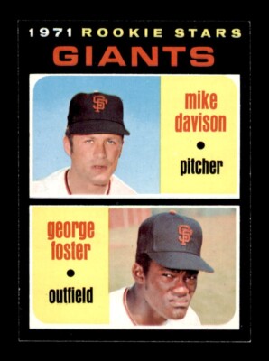 1971 Topps Baseball #276 Rookie Stars Giants George Foster NM *d3 | eBay