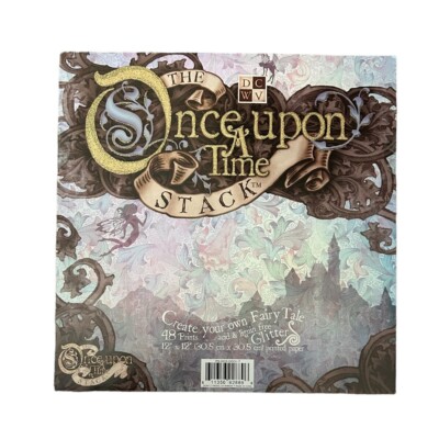 DCWV The Once Upon A Time Fairy Tale Crafting Paper Stack 12”x12” (48 ...