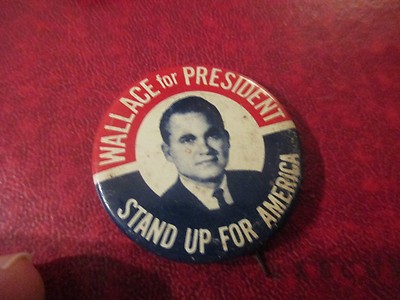 Presidential Political Pin 1968 George Wallace | eBay