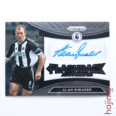 2022-23 Panini Prizm Premier League Alan Shearer Flashback Autograph # ...