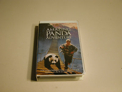 THE AMAZING PANDA ADVENTURE 1996 VHS 16300 CLAMSHELL WARNER BROTHERS ...