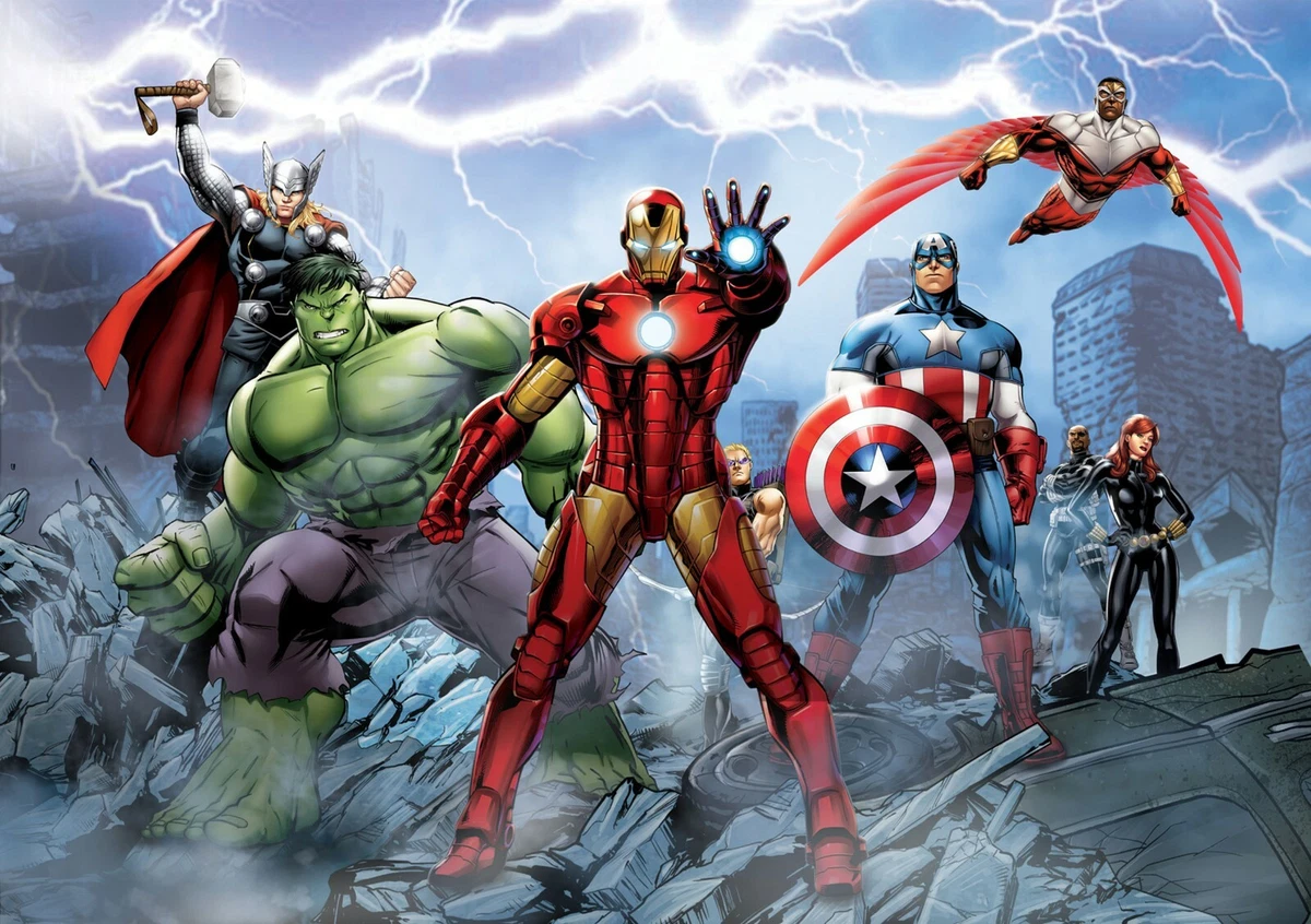 Marvel Comic Wallpaper For Walls