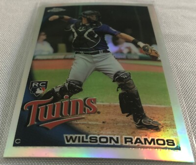 2010 Topps Chrome Baseball Wilson Ramos Minnesota Twins Refractor ...