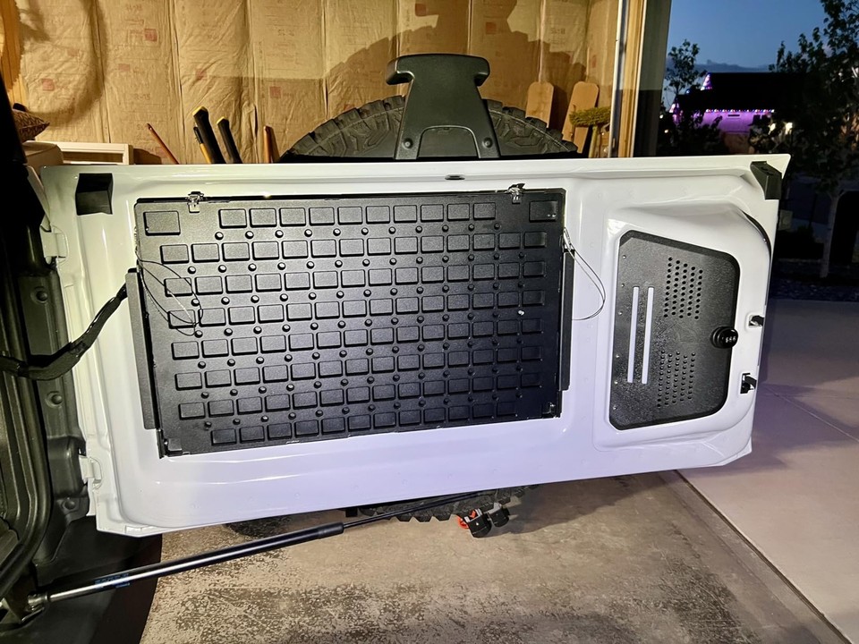 Us Tailgate Table Metal & Molle Panel For 2021-2025 Ford Bronco 2/4 ...