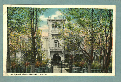 Postcard Huning Castle Albuquerque New Mexico NM Franz Huning Arno ...