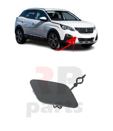 FOR PEUGEOT 3008 2017 - 2020 NEW FRONT BUMPER TOW HOOK EYE COVER CAP ...