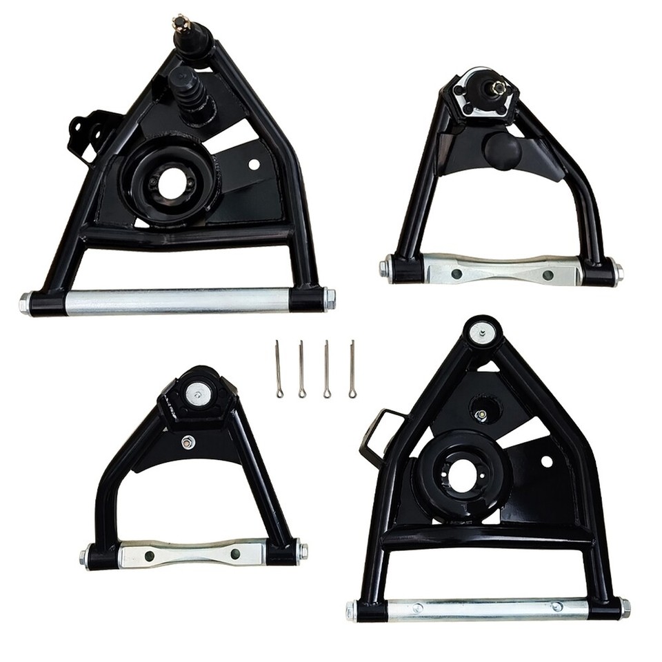 CONTROL ARMS SET OF 4 UPPER AND LOWER FOR C10 CHEVROLET GMC TUBULAR ...