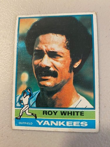 1976 TOPPS #225 ROY WHITE YANKEES | eBay