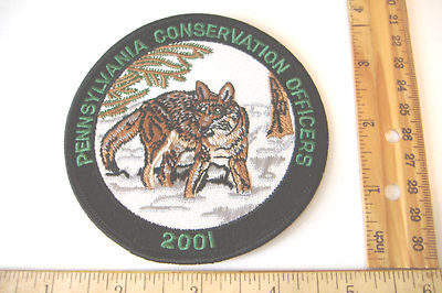 ~2001 PENNSYLVANIA CONSERVATION OFFICERS FABRIC PATCH~ | eBay